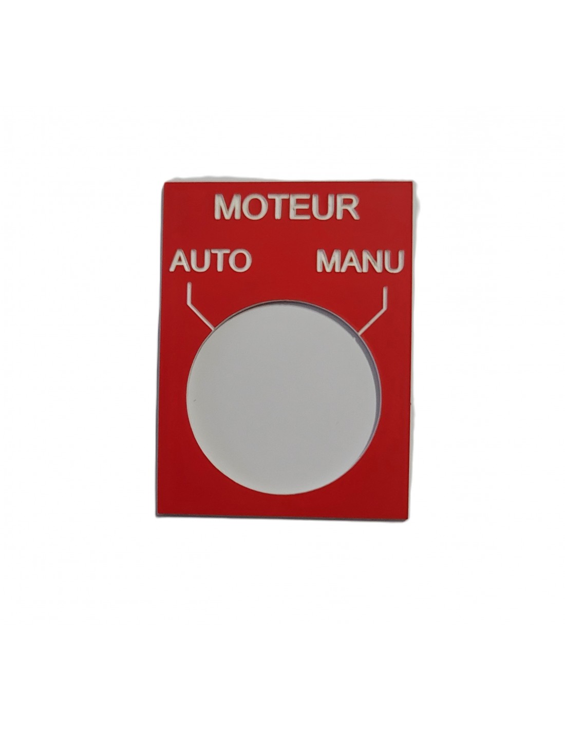 Étiquette d'identification pour bouton poussoir ou voyant type 440