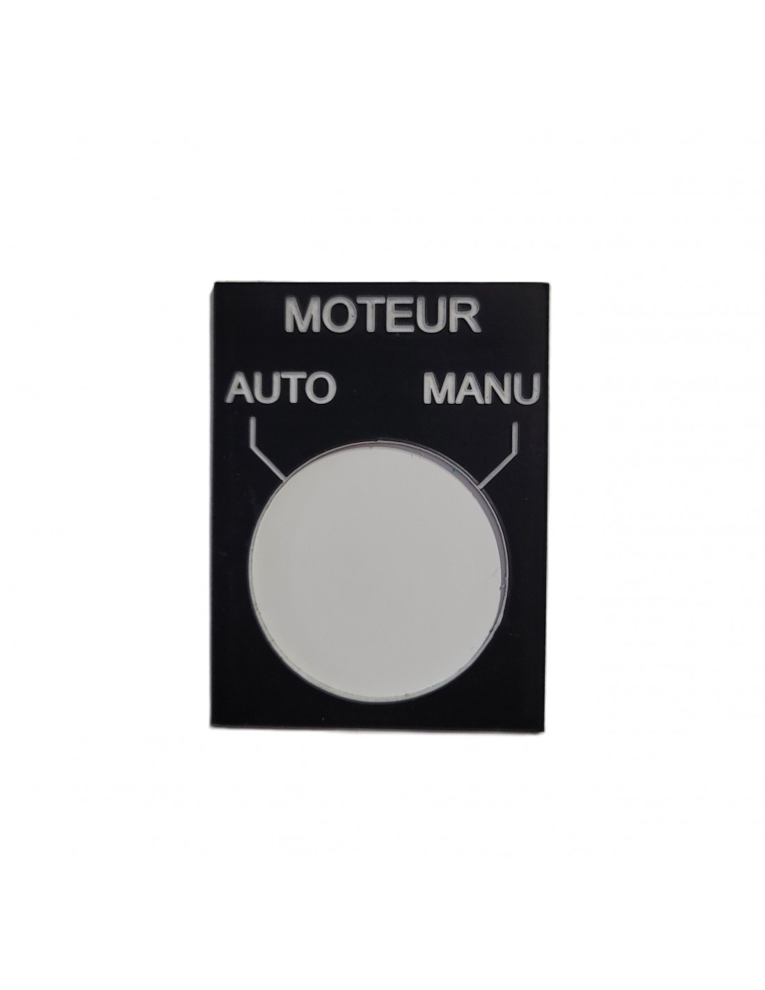Étiquette d'identification pour bouton poussoir ou voyant type 440