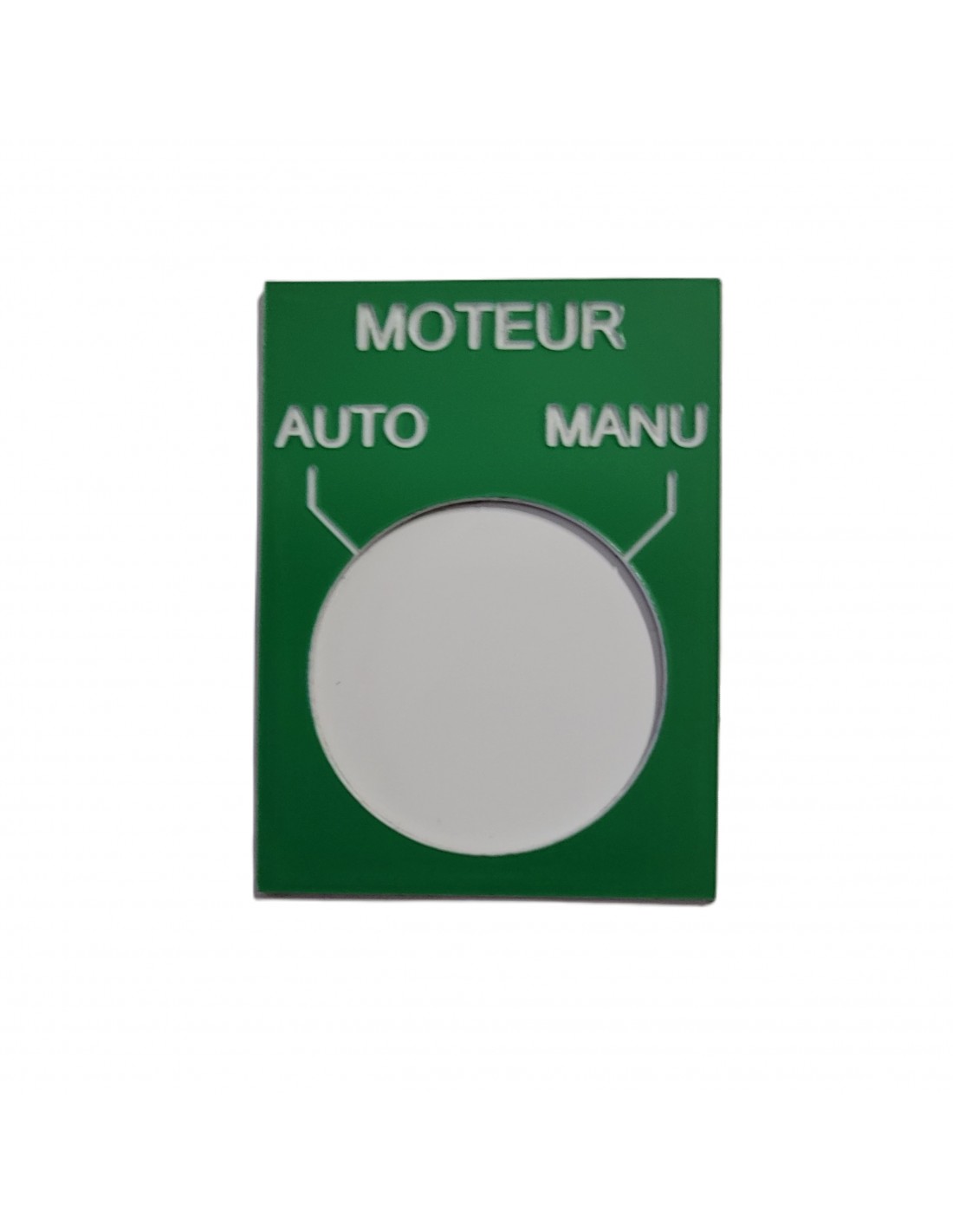 Étiquette d'identification pour bouton poussoir ou voyant type 440