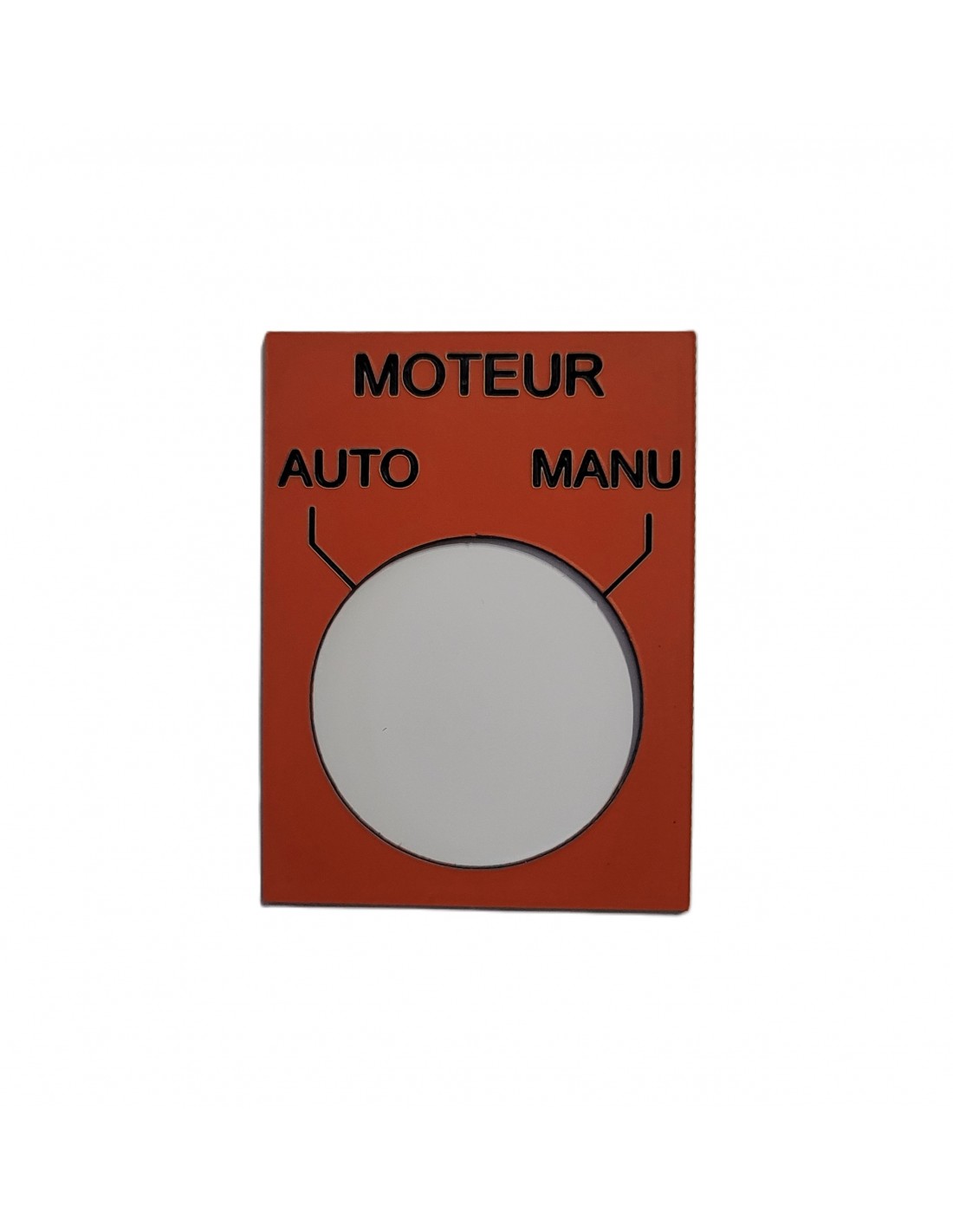 Étiquette d'identification pour bouton poussoir ou voyant type 440